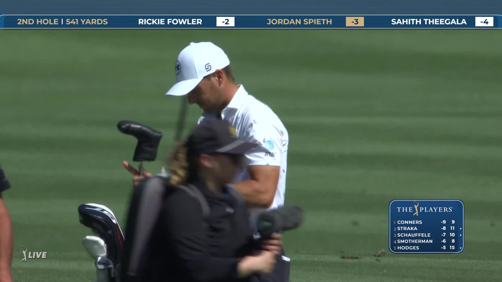 Jordan Spieth | Round 2 | 2nd hole | Shot 3 | 2026 THE PLAYERS