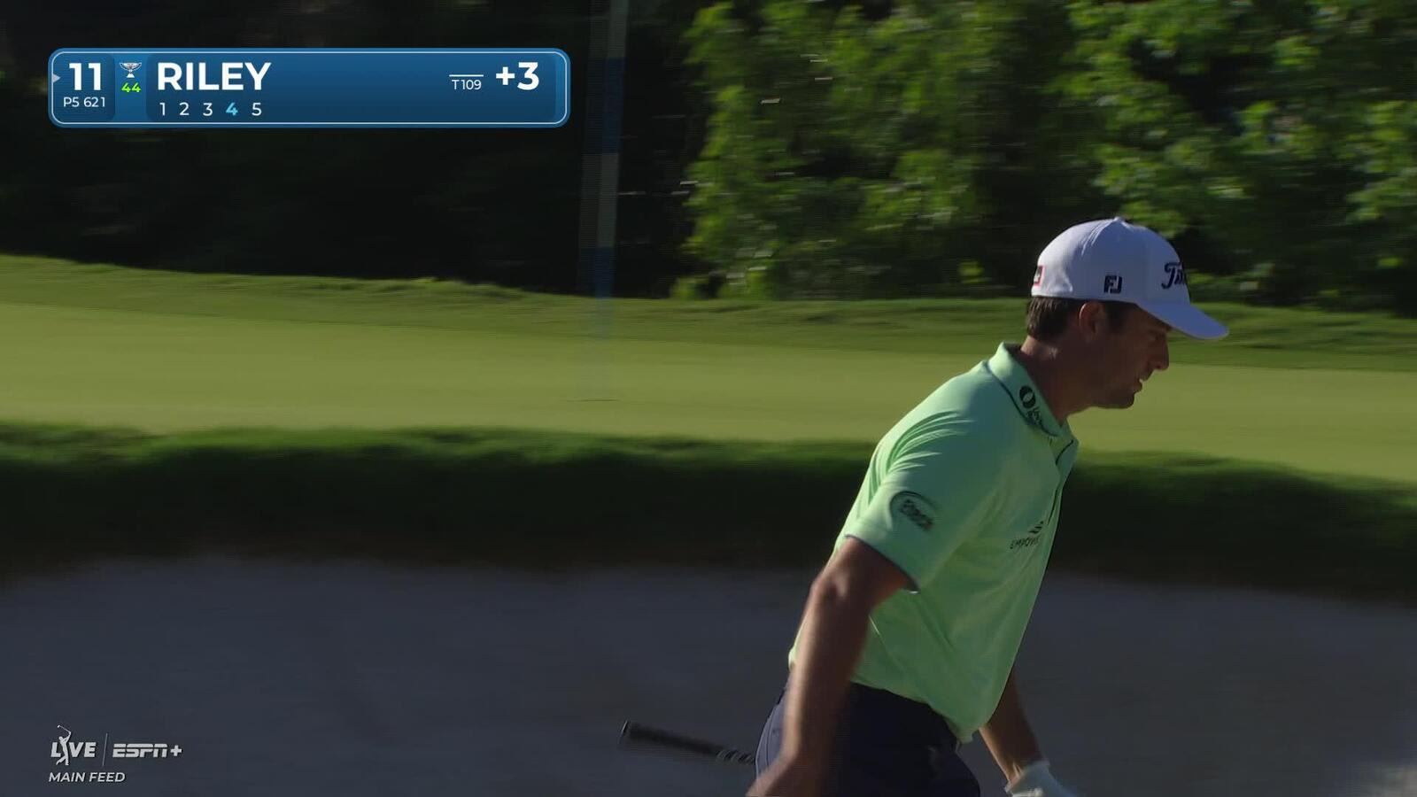 Davis Riley | Round 2 | 11th hole | Shot 3 | 2025 Charles Schwab