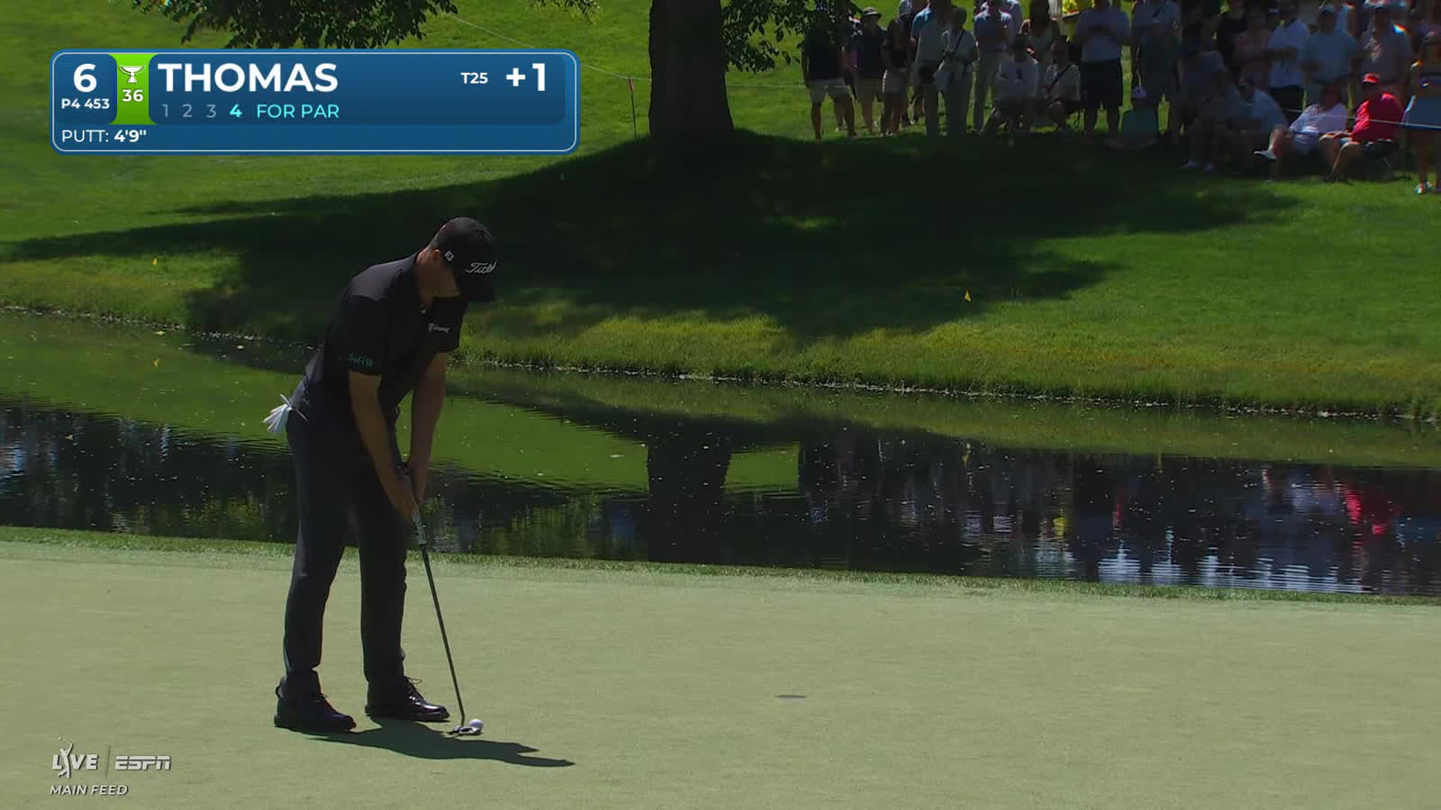 Justin Thomas | Round 1 | 6th hole | Shot 4 | 2026 the Memorial