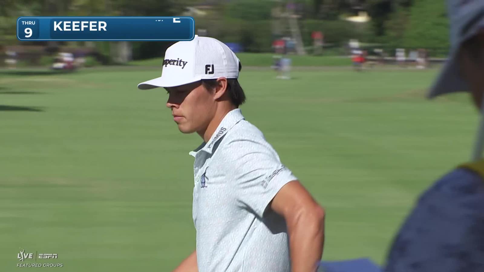 John Keefer | Round 3 | 9th hole | Shot 3 | 2026 Sony Open