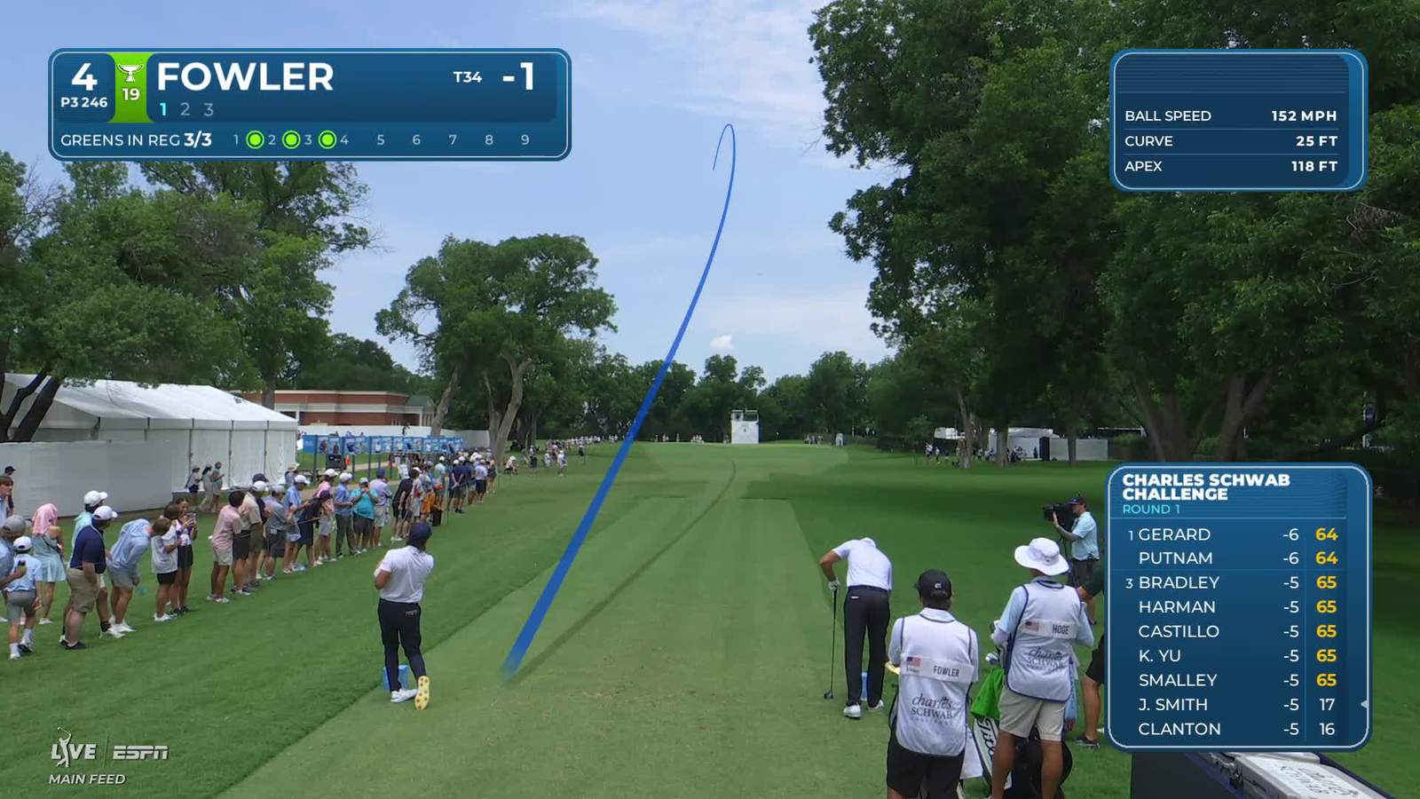Rickie Fowler | Round 1 | 4th hole | Shot 1 | 2026 Charles Schwab