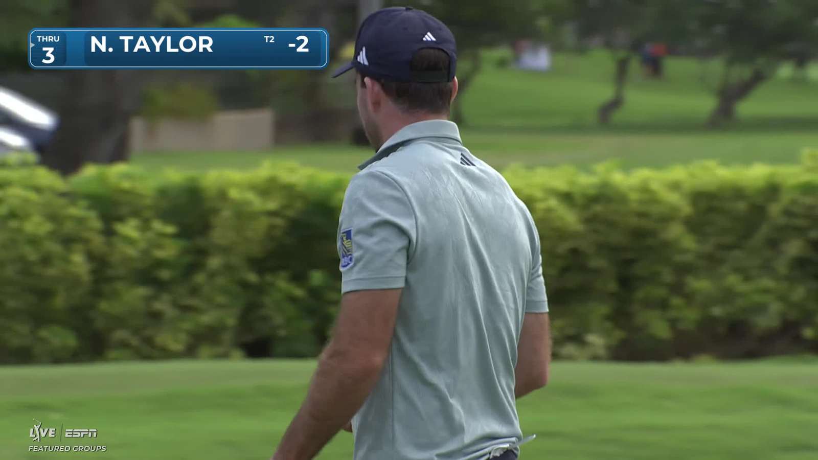 Nick Taylor | Round 1 | 12th hole | Shot 3 | 2026 Sony Open