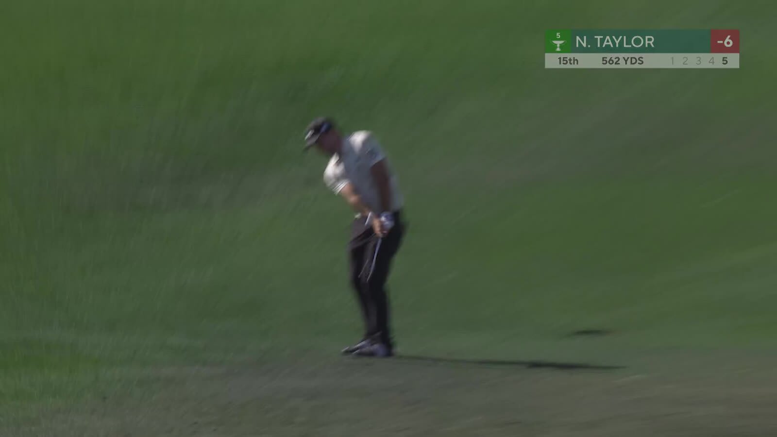 Nick Taylor | Round 3 | 15th hole | Shot 5 | 2025 WM Phoenix Open