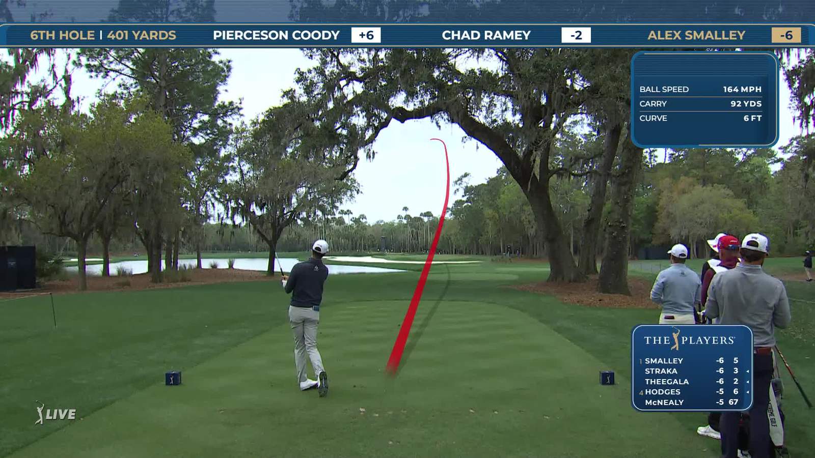 Alex Smalley | Round 2 | 6th hole | Shot 1 | 2026 THE PLAYERS