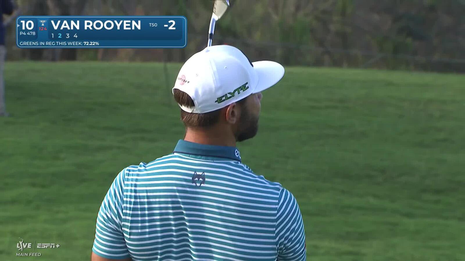 Erik van Rooyen | Round 2 | 10th hole | Shot 2 | 2025 Mexico Open