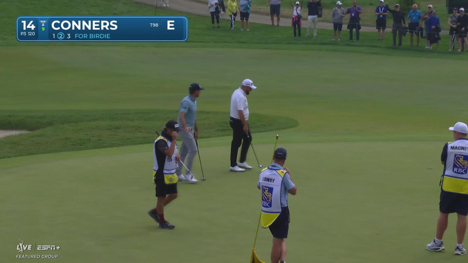 Corey Conners | Round 1 | 14th hole | Shot 2 | 2025 RBC Canadian