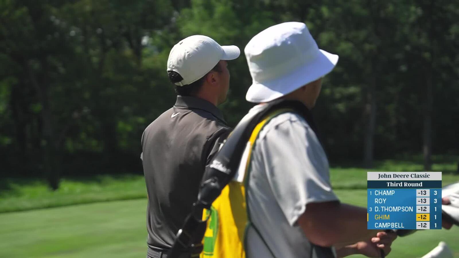 Doug Ghim | Round 3 | 2nd hole | Shot 1 | 2025 John Deere