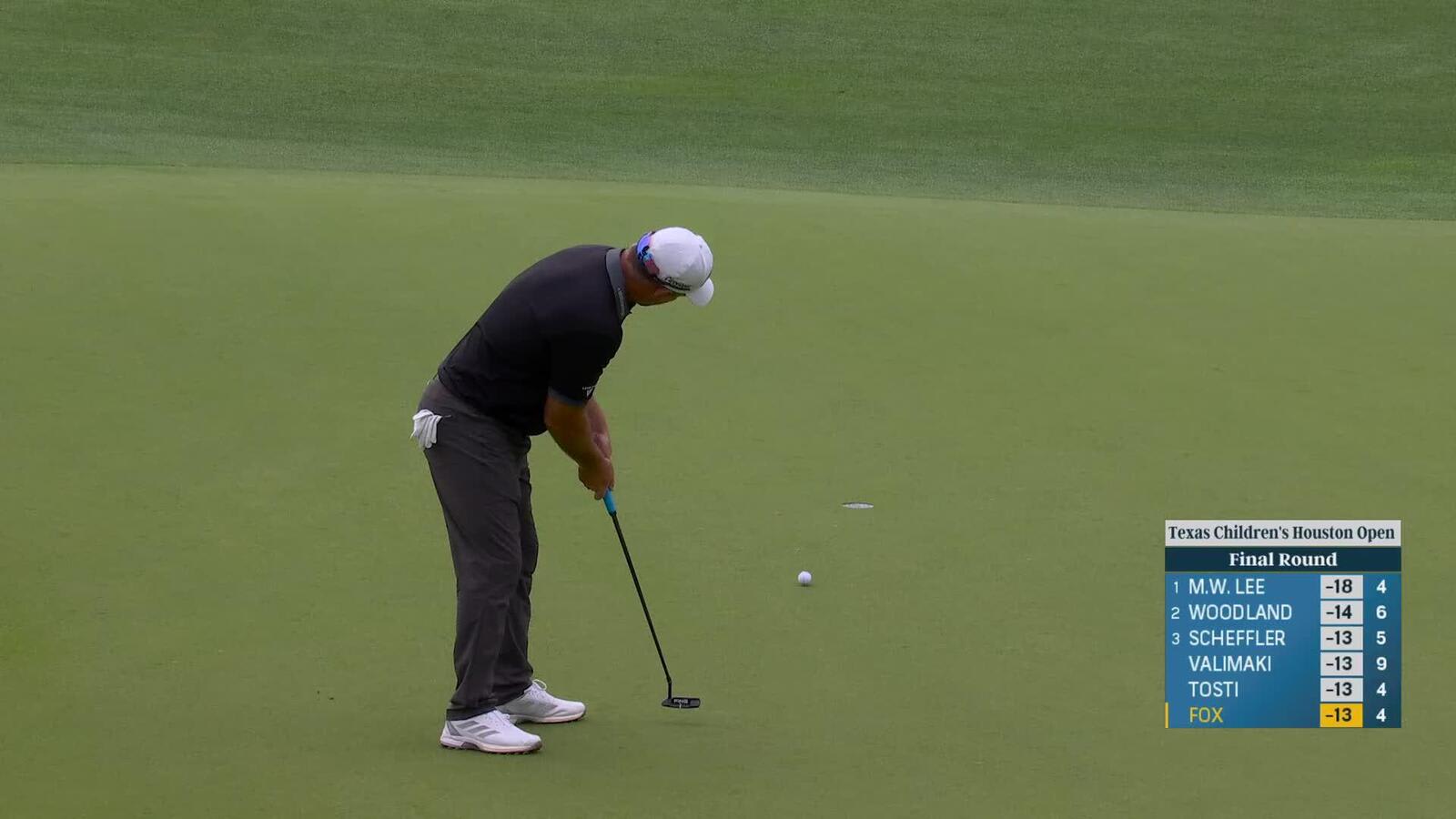 Ryan Fox | Round 4 | 5th hole | Shot 4 | 2025 Houston Open