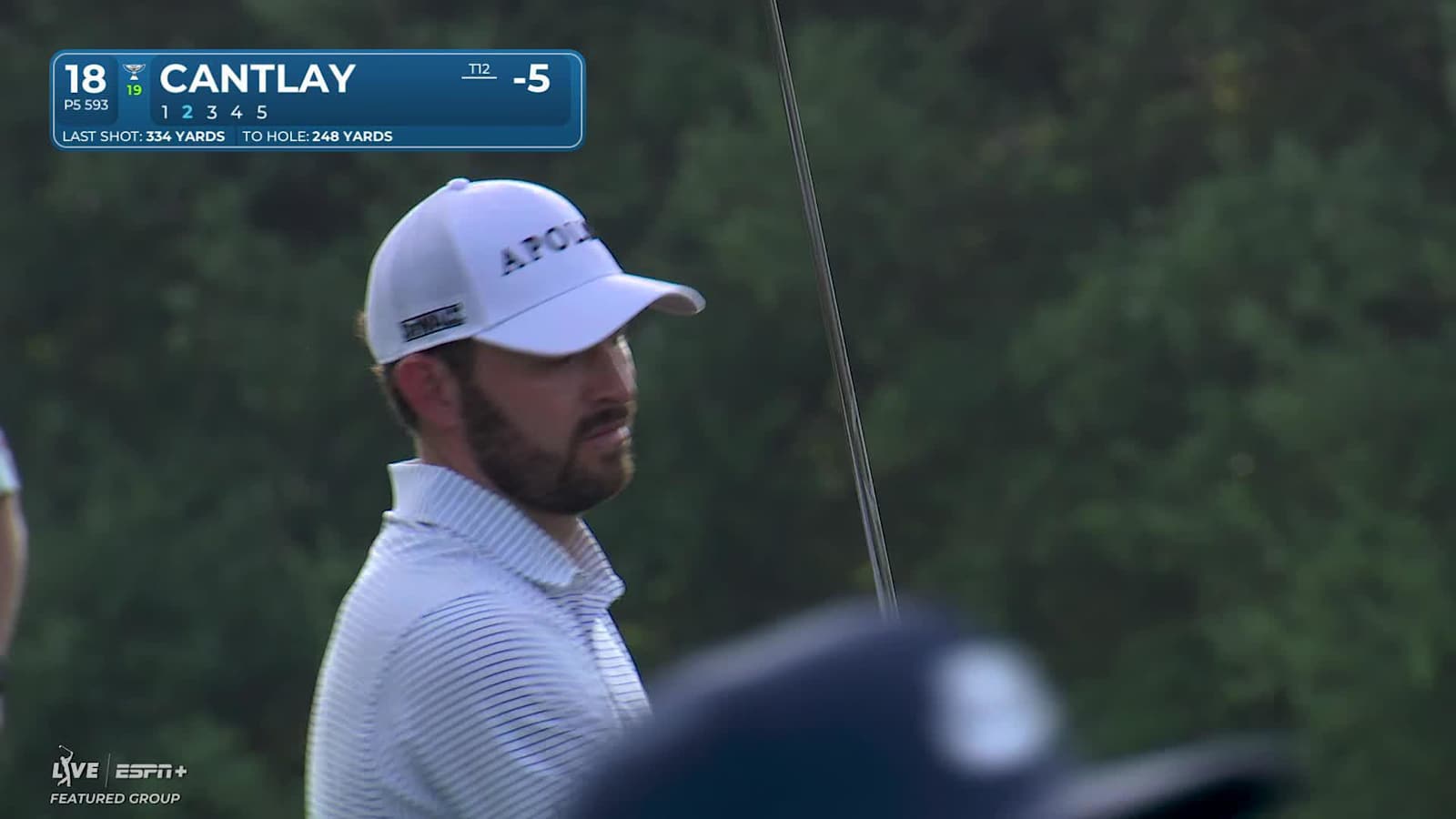 Patrick Cantlay makes birdie on No. 18 at Valero
