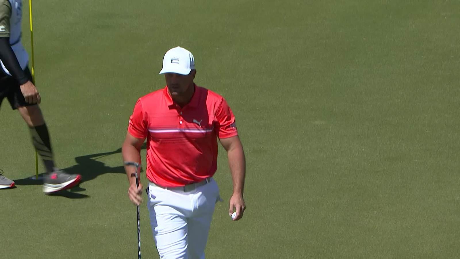 Bryson DeChambeau makes short birdie putt at WGC-Dell Match Play