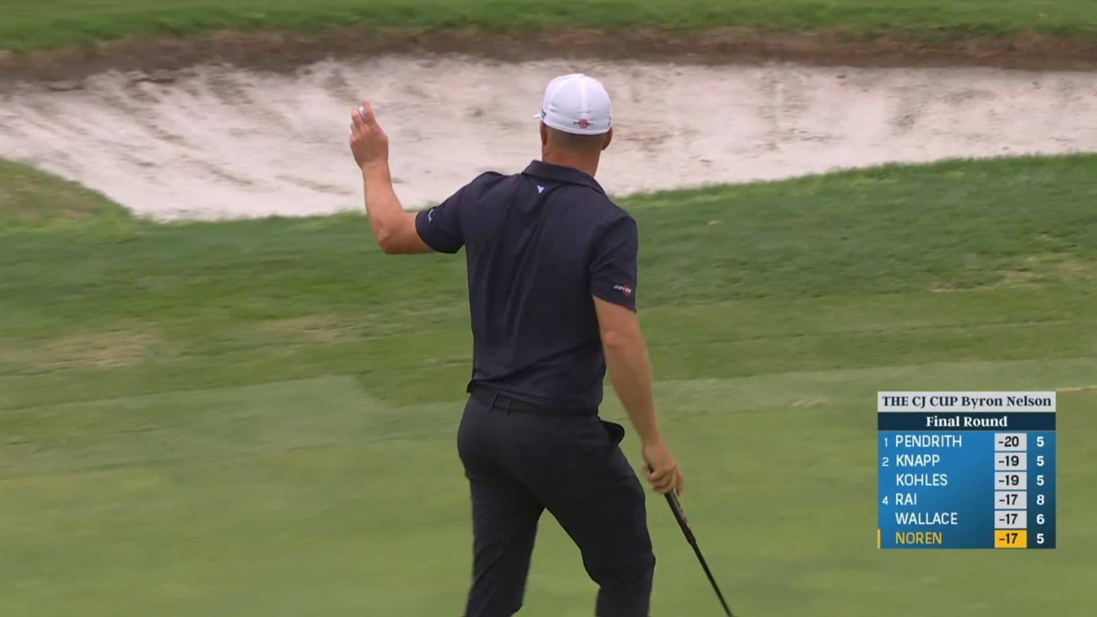 Alex Noren makes back-to-back birdies on No. 6 at THE CJ CUP