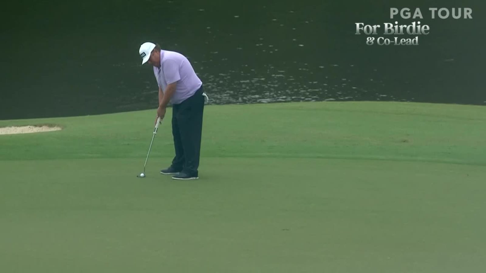 Tim Herron makes birdie on No. 8 in Round 3 at SAS Championship