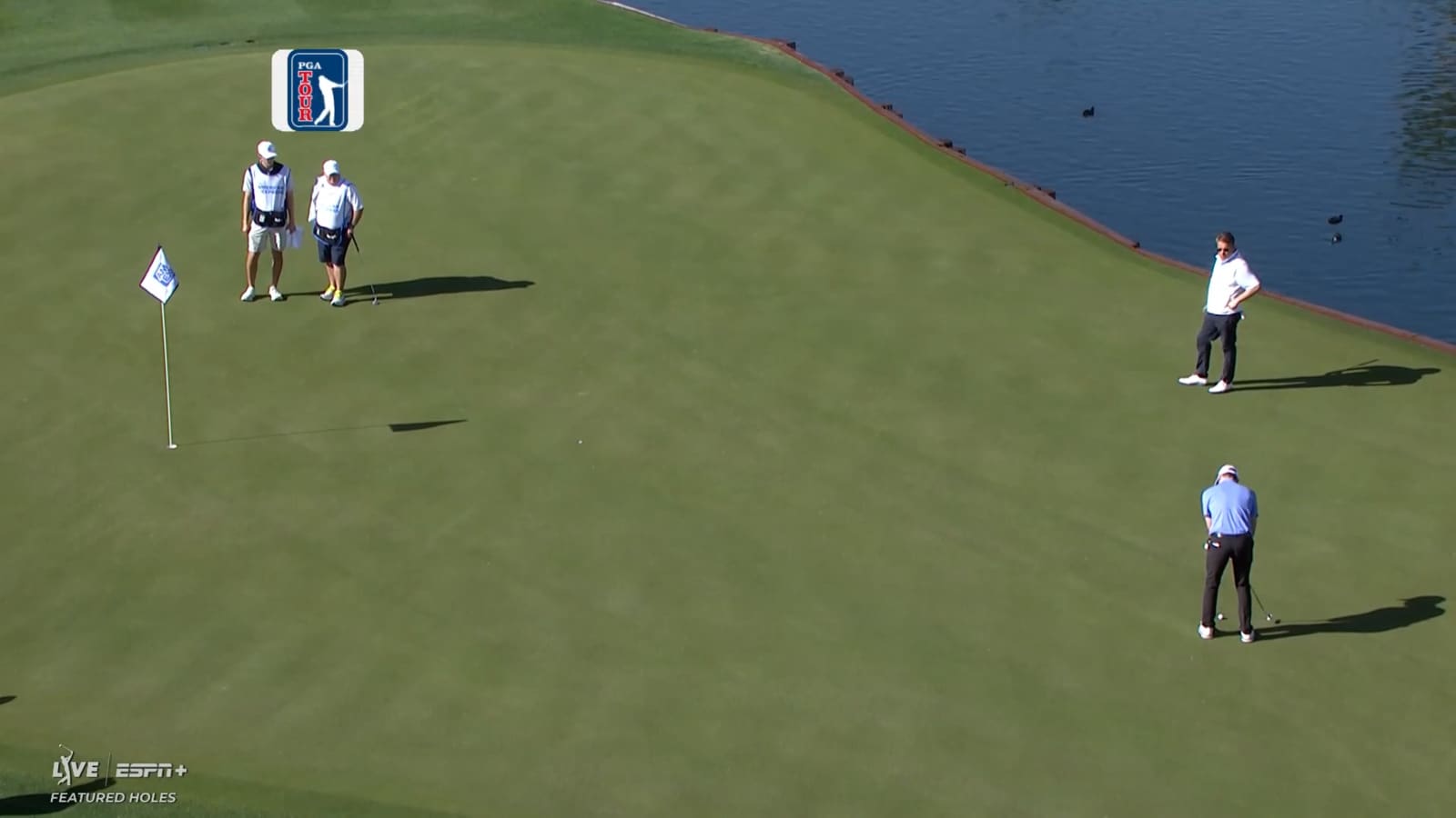 Brian Campbell drips in 36-foot birdie putt at The American Express
