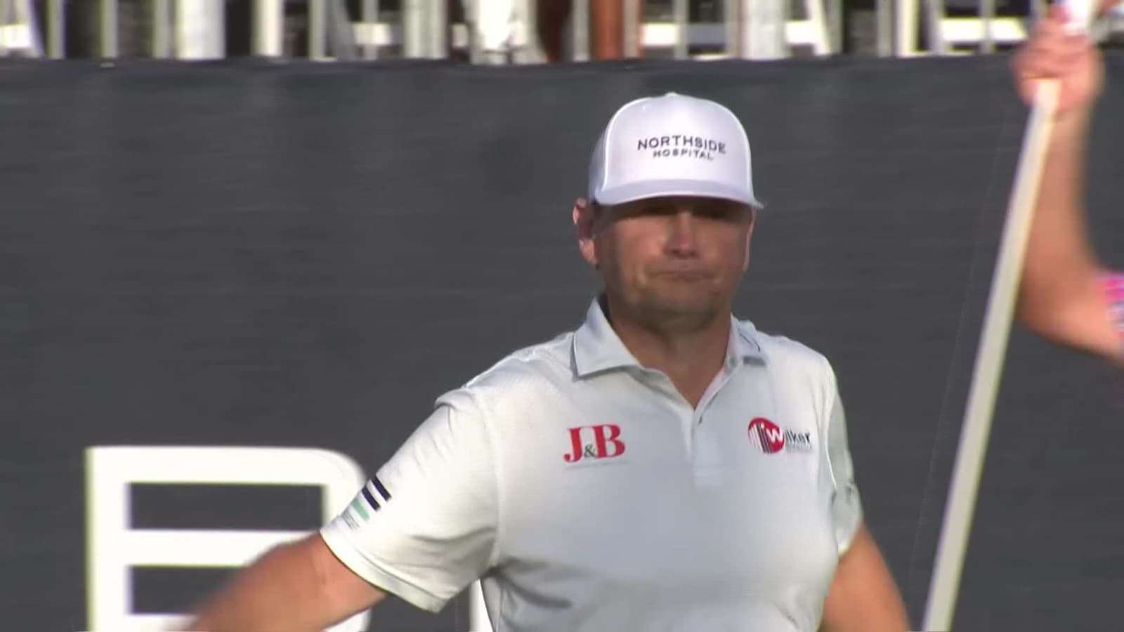 Heath Slocum makes birdie on No. 18 at Chubb Classic