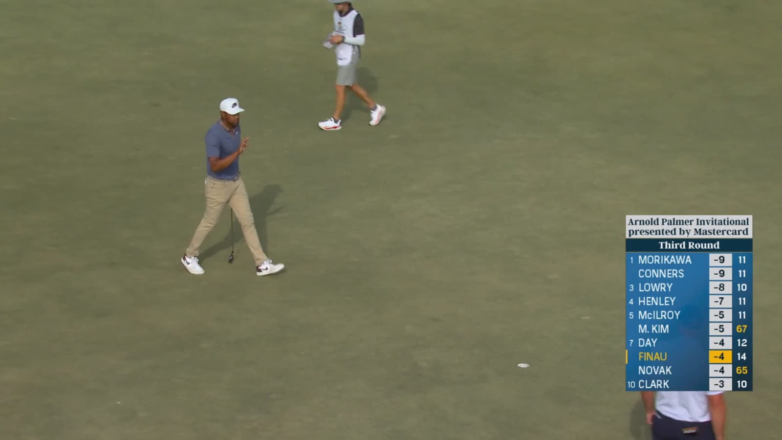 Tony Finau drains 19-foot birdie putt at Arnold Palmer Invitational