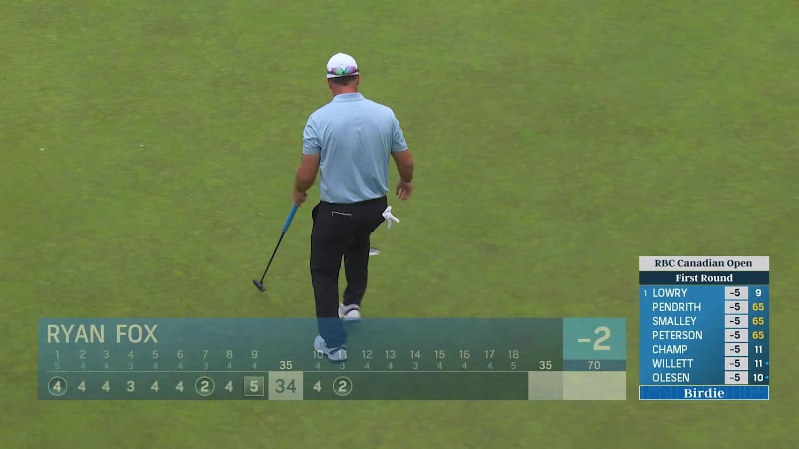 Ryan Fox makes birdie on No. 11 at RBC Canadian