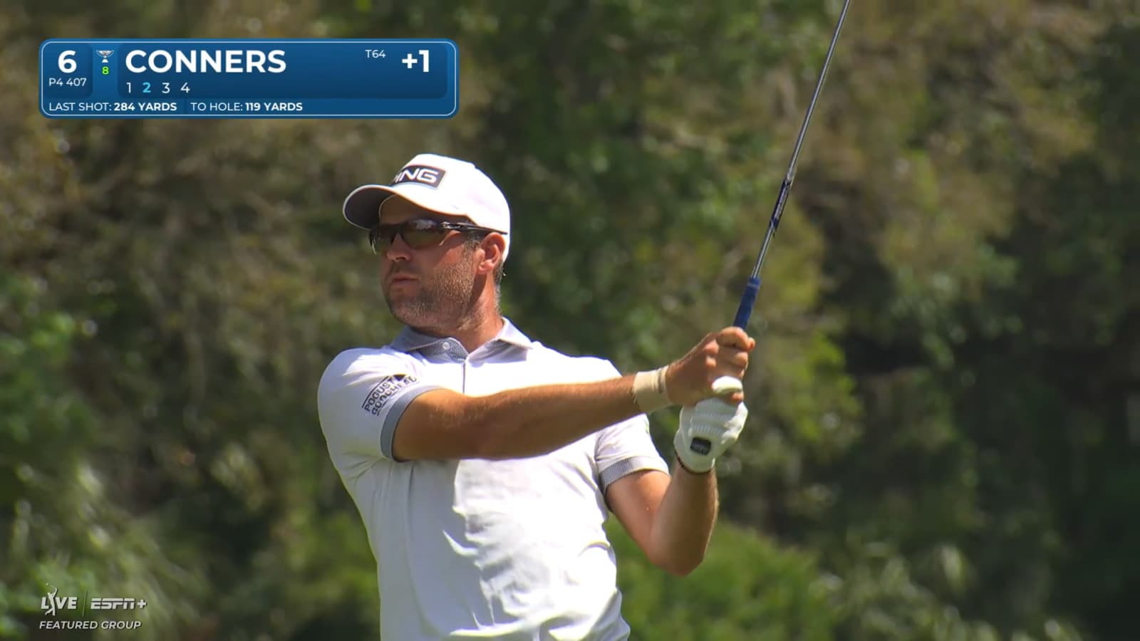 Corey Conners throws dart to set up birdie at RBC Heritage