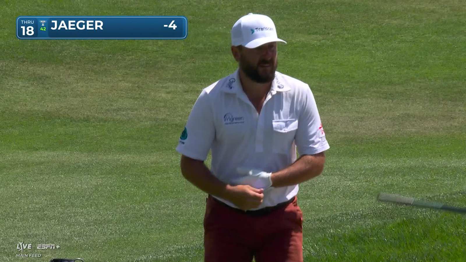 Stephan Jaeger caps off Thursday with bunker birdie hole-out at Valspar