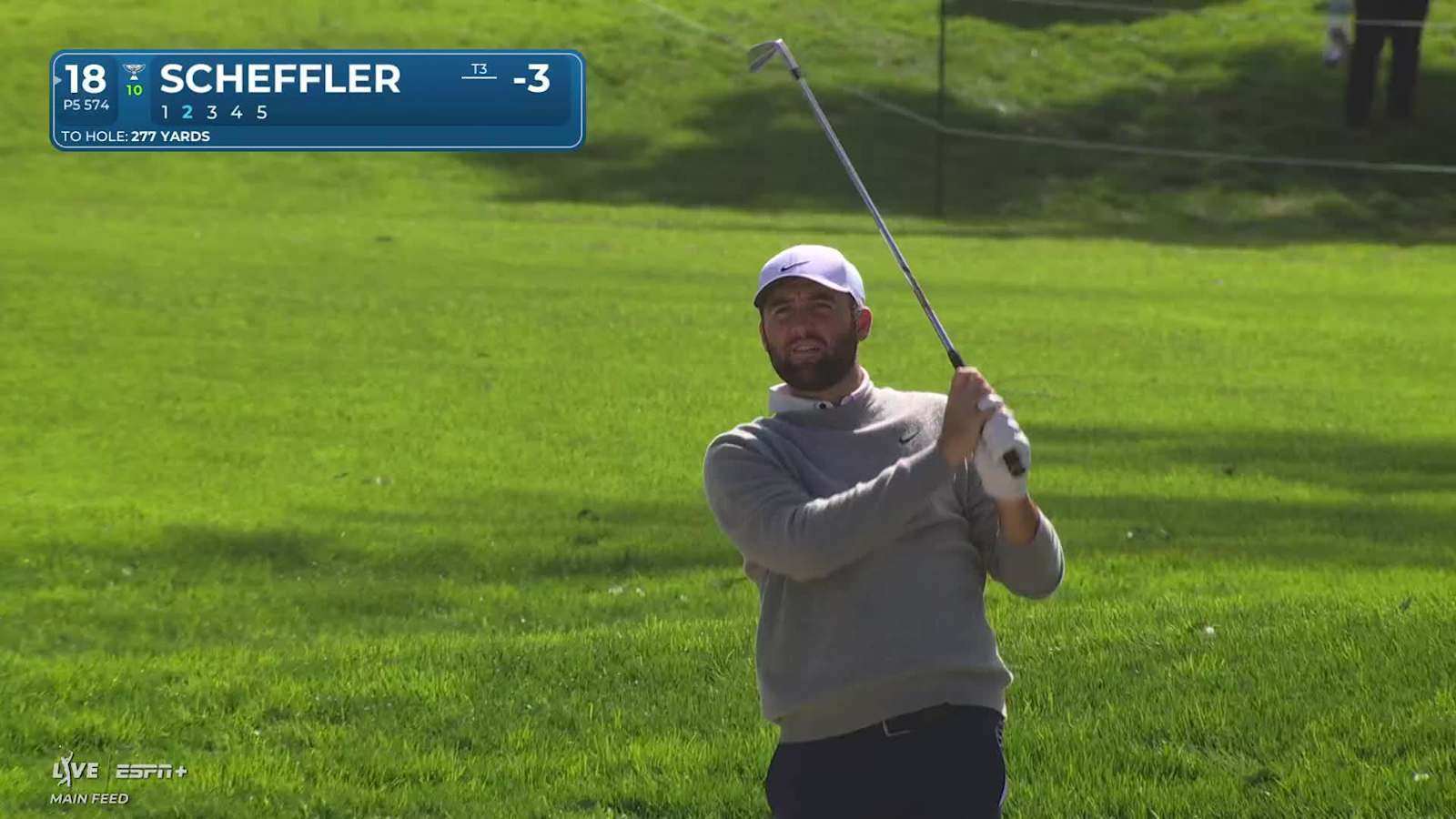 Scottie Scheffler cards birdie at Genesis