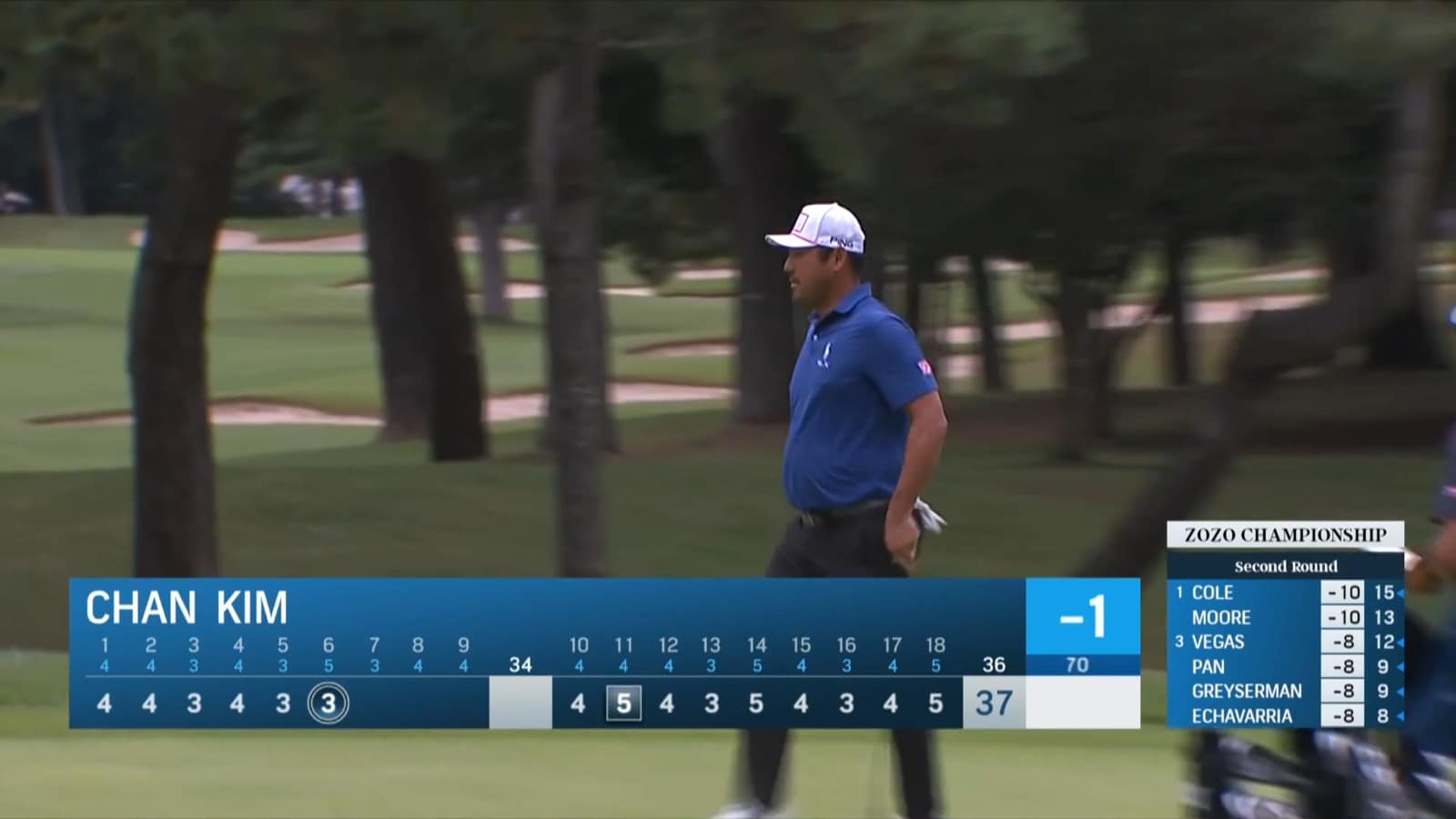 Chan Kim buries 41-footer for eagle at ZOZO CHAMPIONSHIP