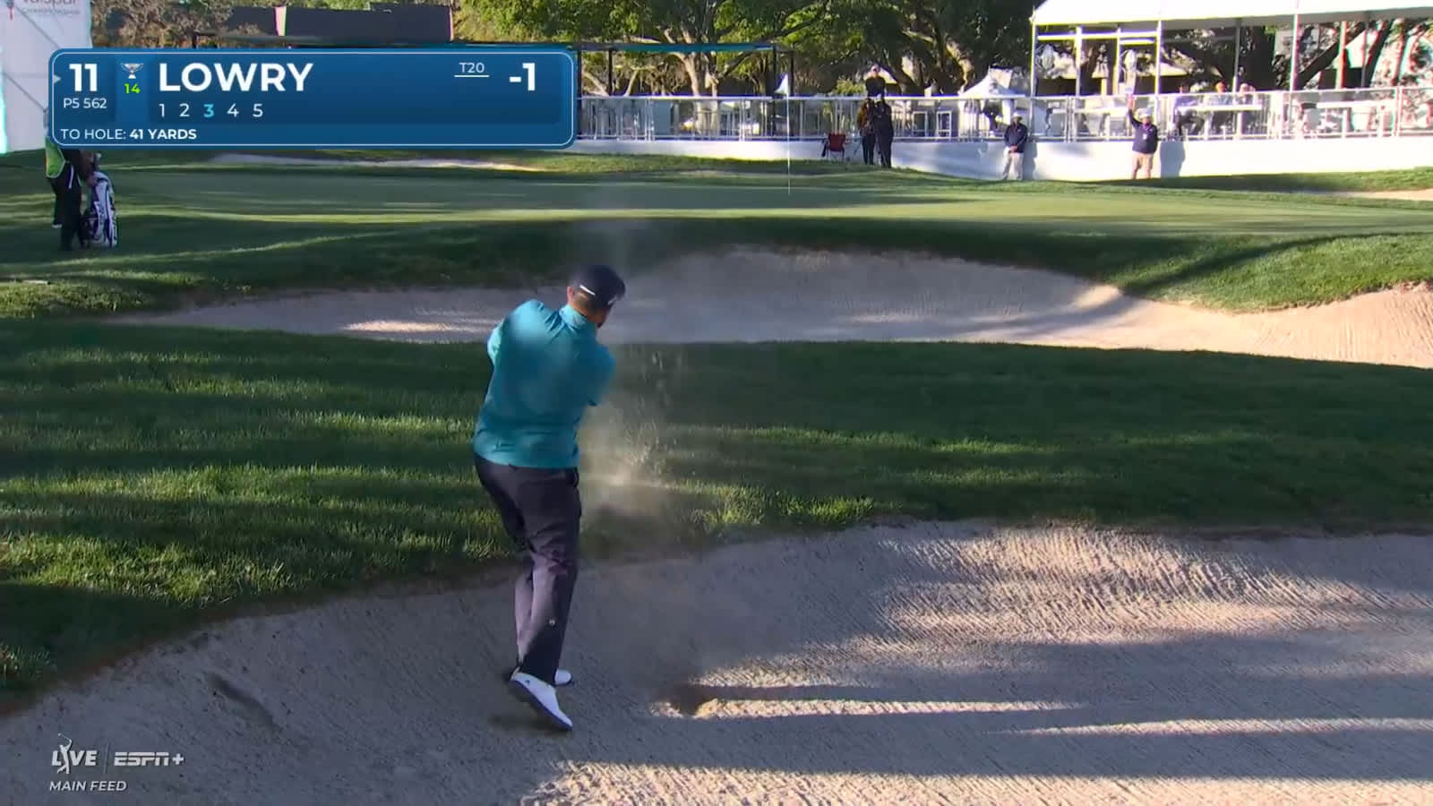 Shane Lowry's classy bunker play leads to birdie at Valspar