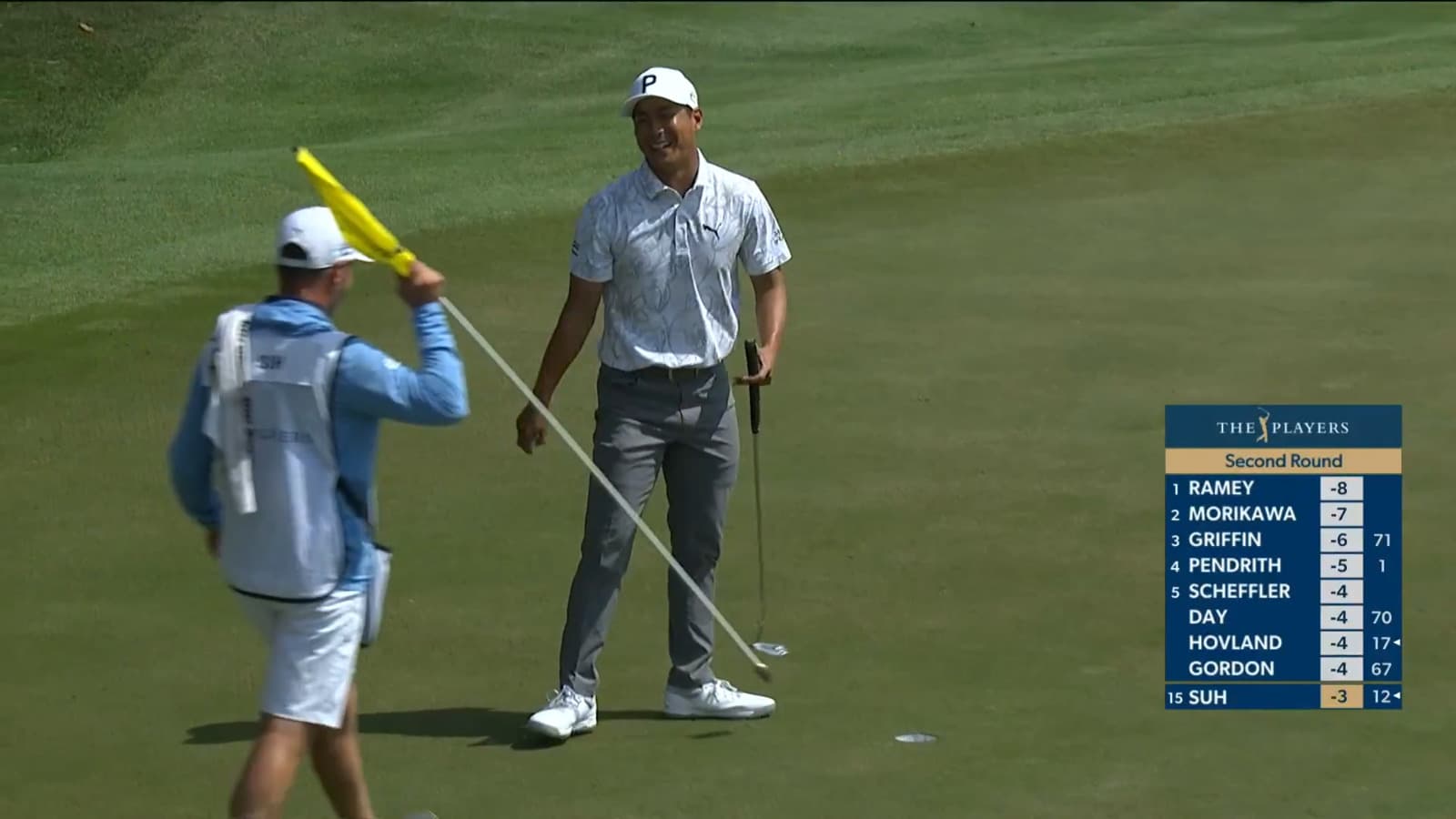 Justin Suh converts tee shot to 7-feet at THE PLAYERS