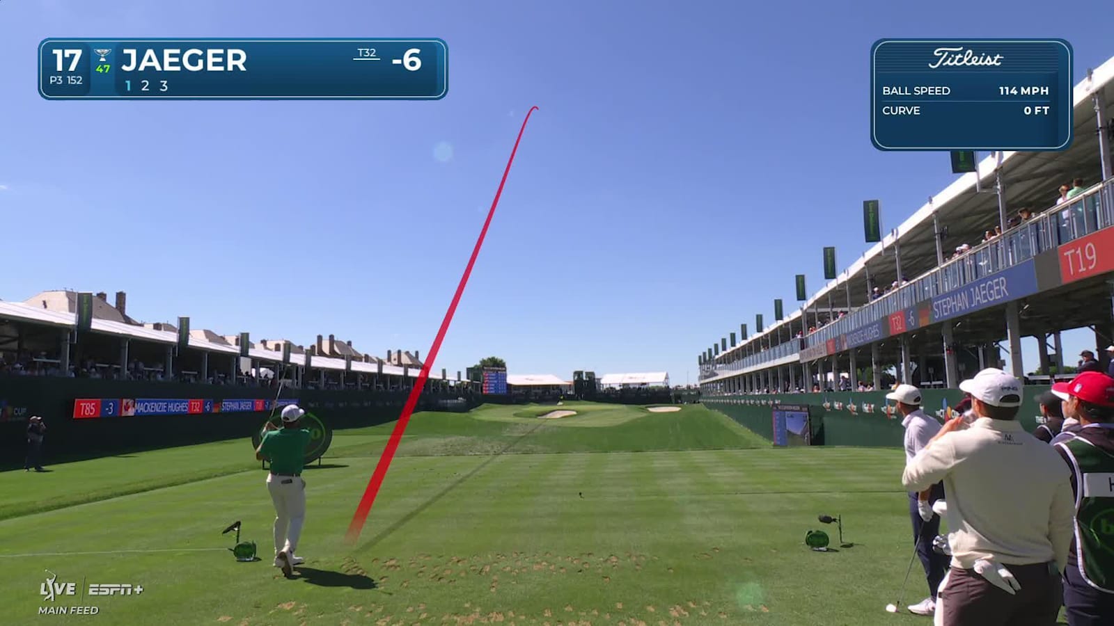 Stephan Jaeger makes birdie on No. 17 at THE CJ CUP