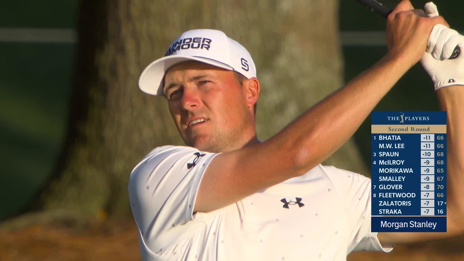 Jordan Spieth throws a dart to set up birdie at THE PLAYERS