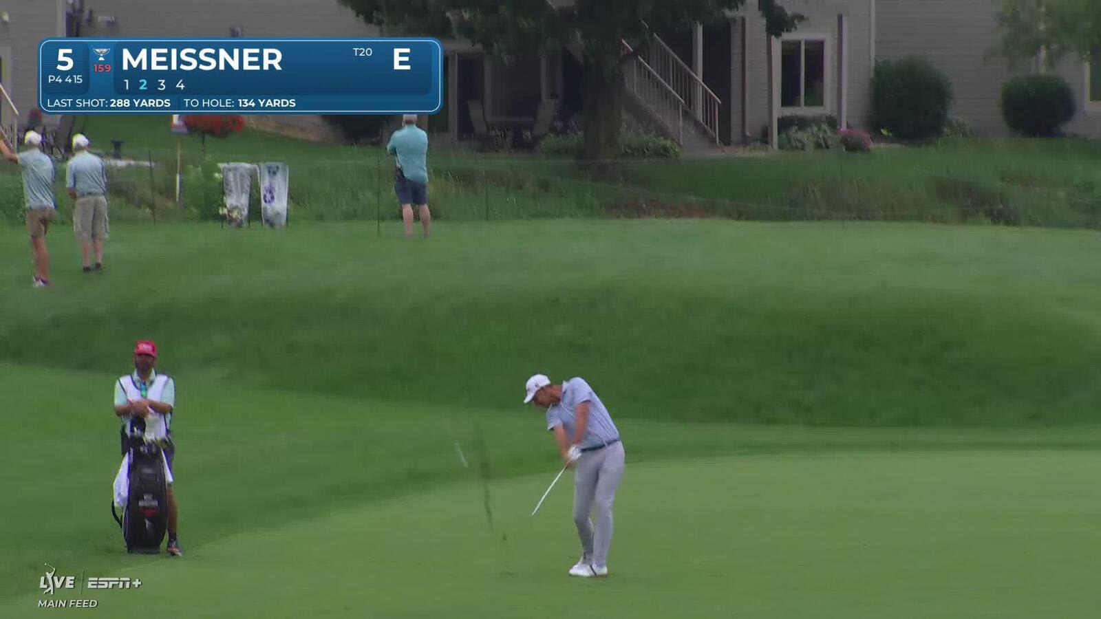 Mac Meissner makes birdie on No. 5 at 3M Open