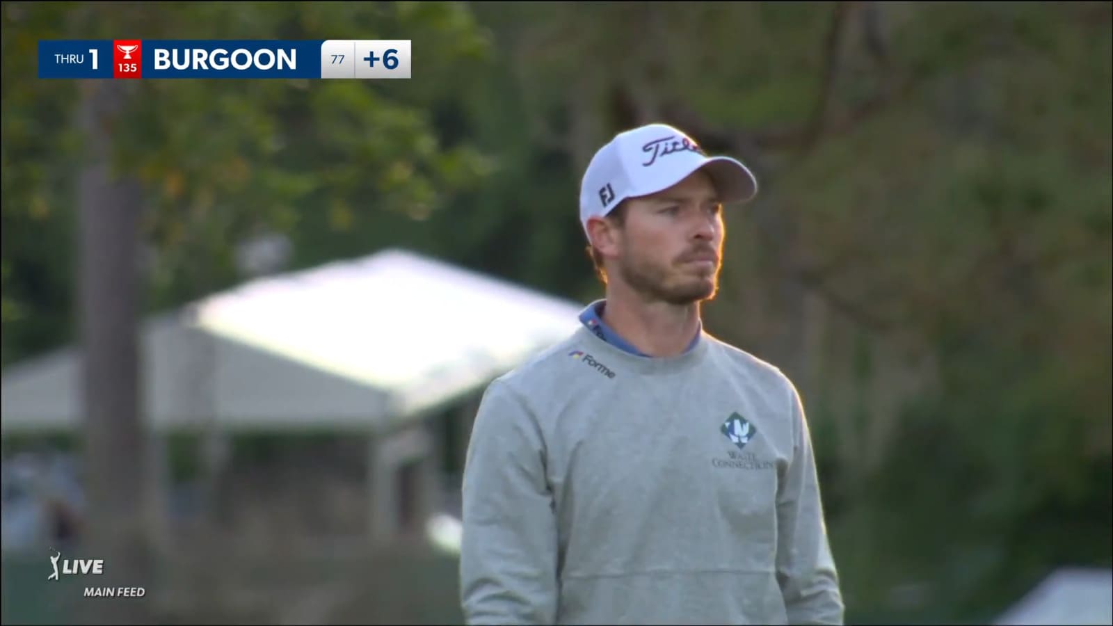 Bronson Burgoon gets up-and-down for birdie at Valspar