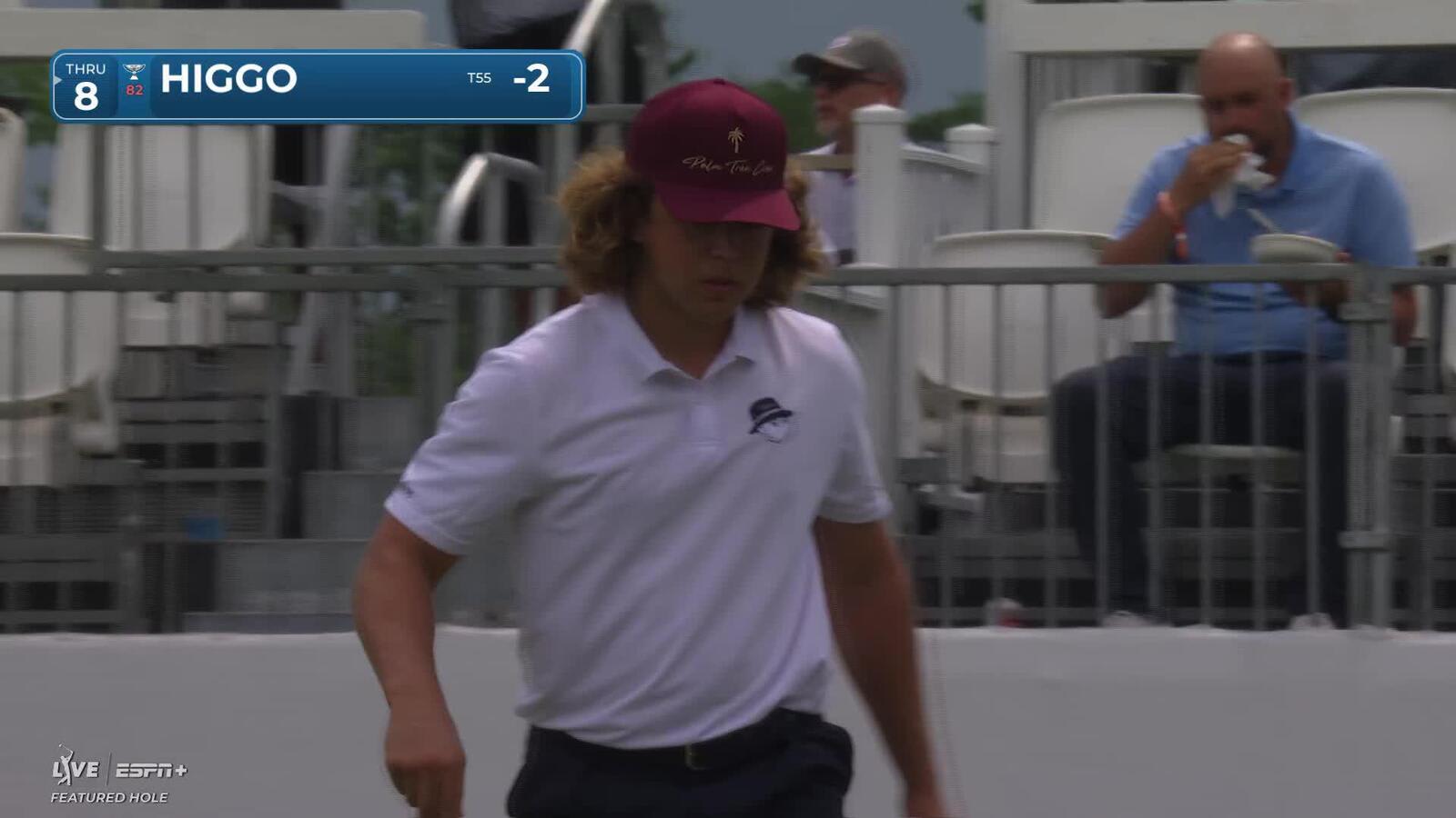 Garrick Higgo makes birdie on No. 17 at Rocket Classic