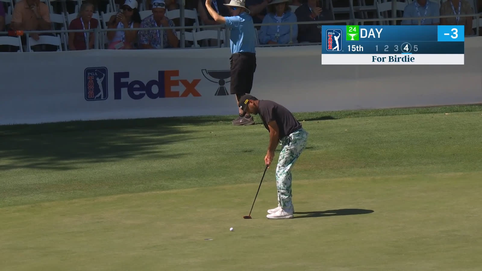 Jason Day makes birdie at RBC Heritage