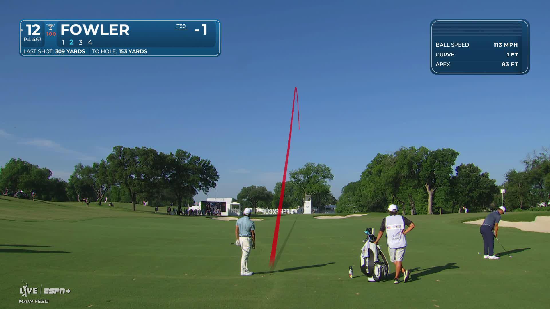 Jordan Spieth gets up-and-down for birdie at Valero