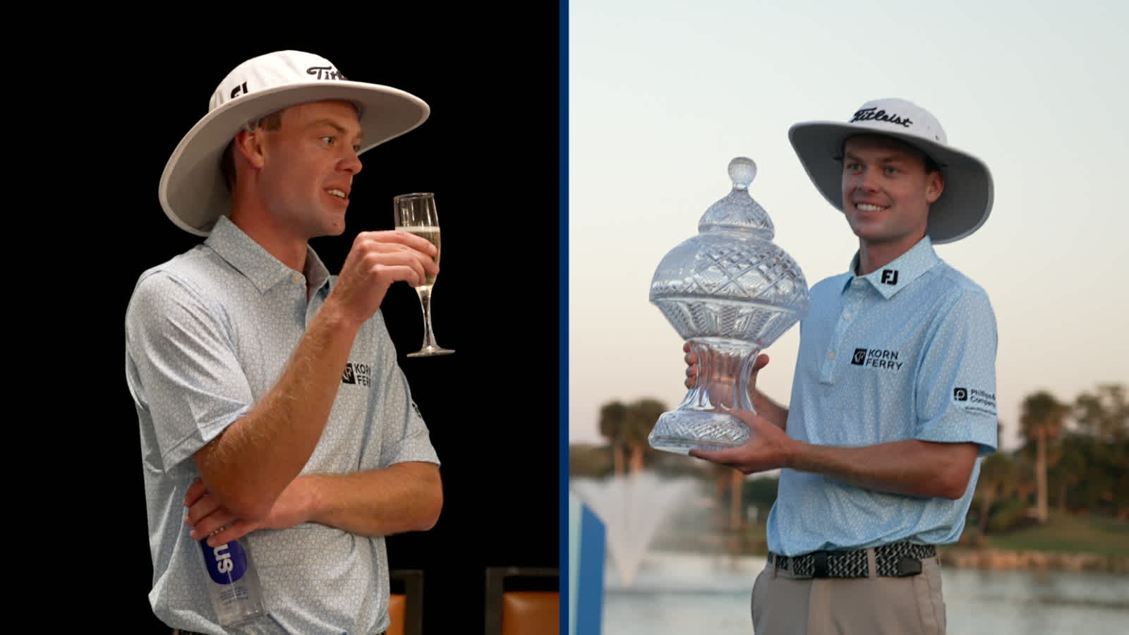 LaCava father-son caddie duo grouped together at Arnold Palmer ...