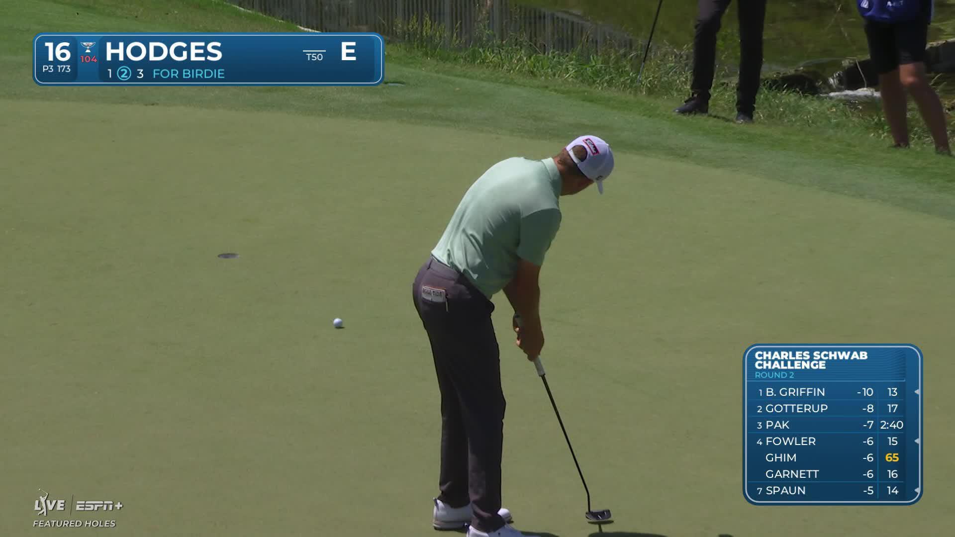 Rory McIlroy makes birdie on No. 16 at Houston Open