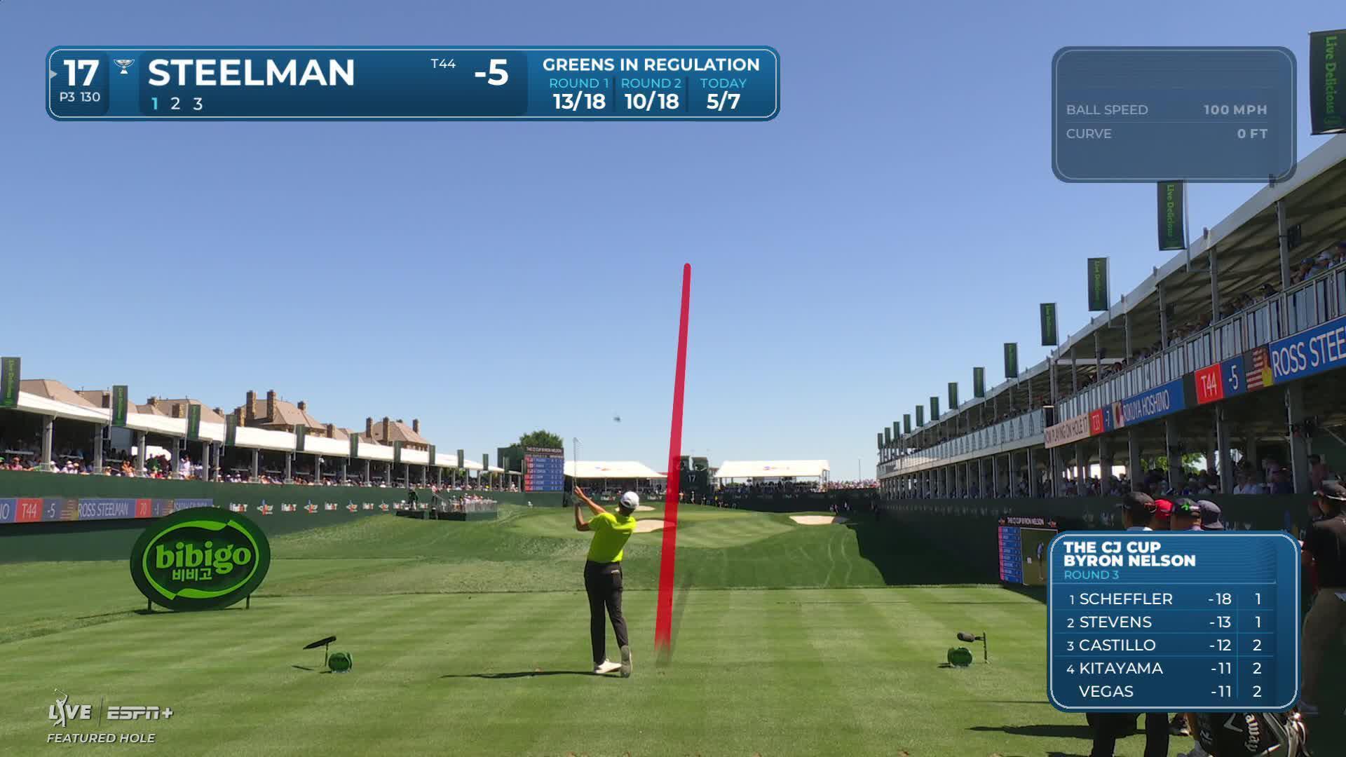 Ross Steelman makes birdie on No. 17 at THE CJ CUP