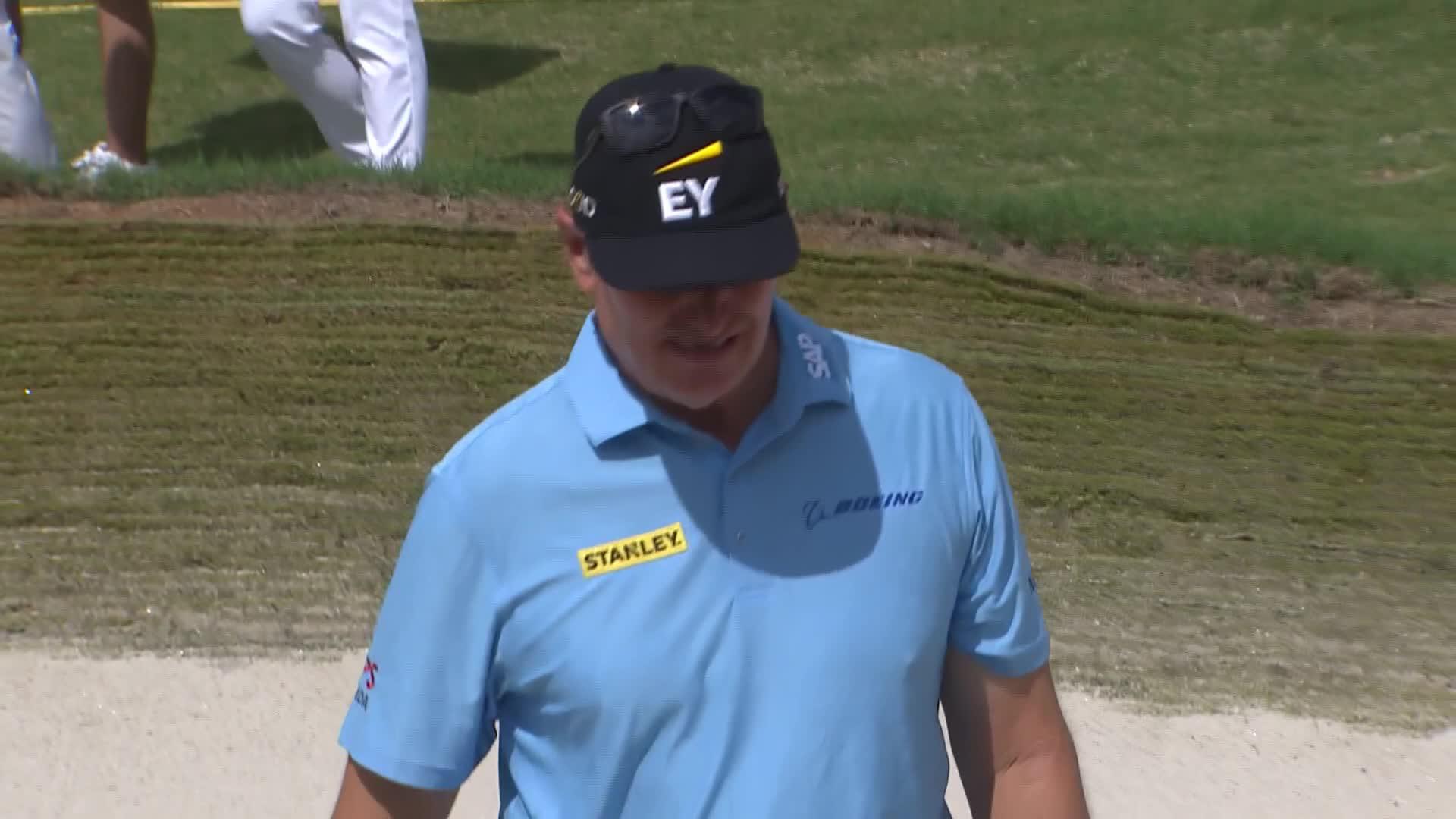 Ernie Els makes birdie on No. 13 at Mitsubishi
