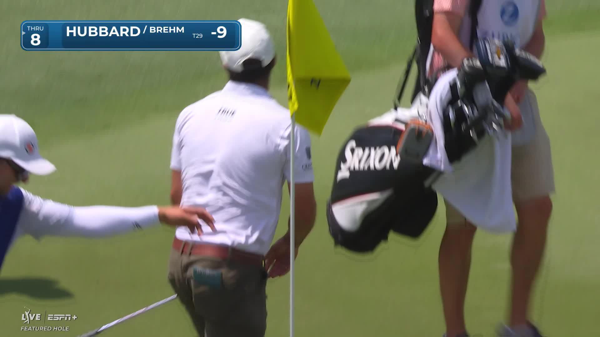 Team Mark Hubbard/Ryan Brehm chip in for birdie from 56 feet at Zurich ...