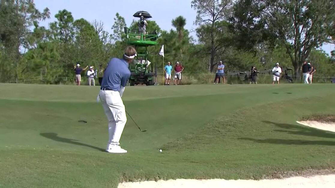 Brett Quigley's nice chip leads to birdie at World Champions Cup