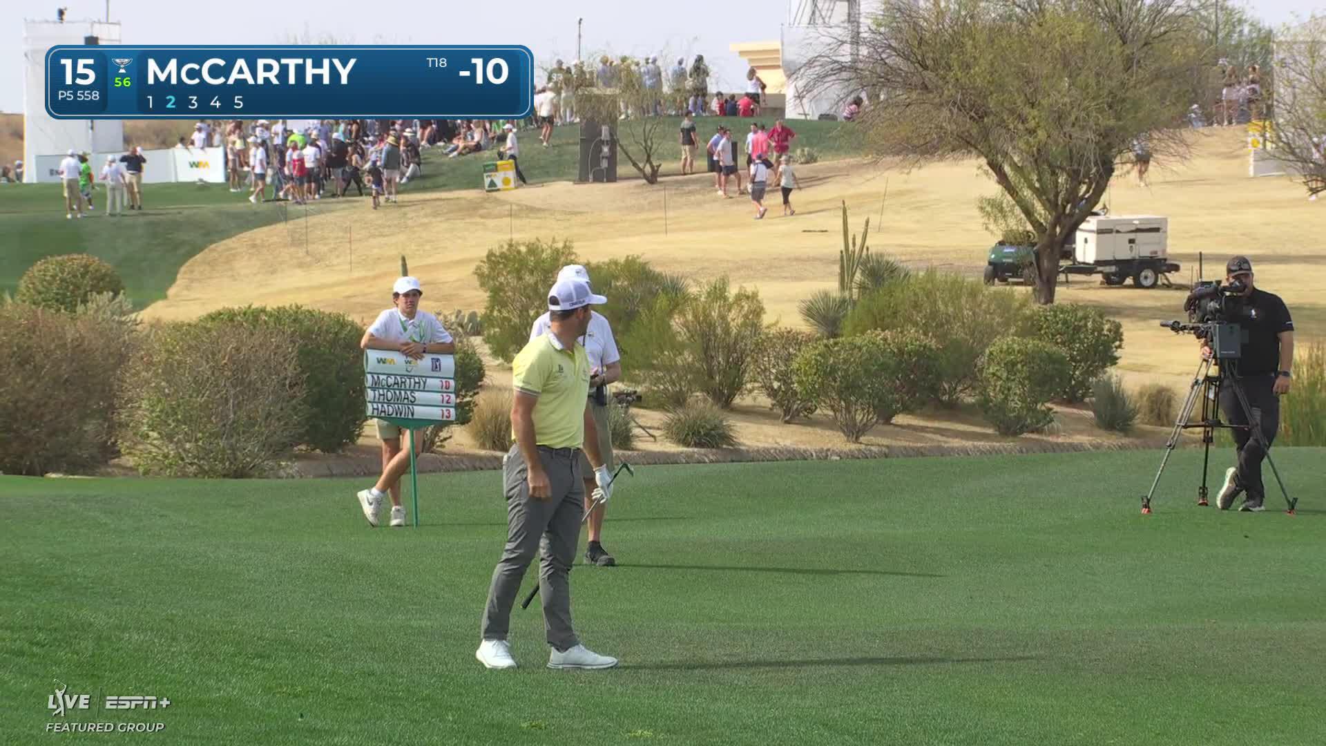 Denny McCarthy plays smart and makes birdie at WM Phoenix Open