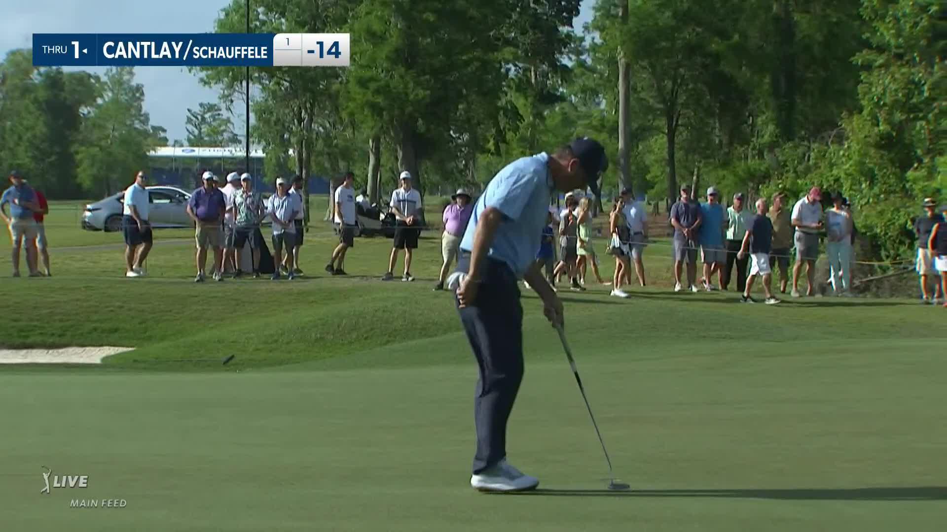 Patrick Cantlay/Xander Schauffele open with birdie at Zurich Classic