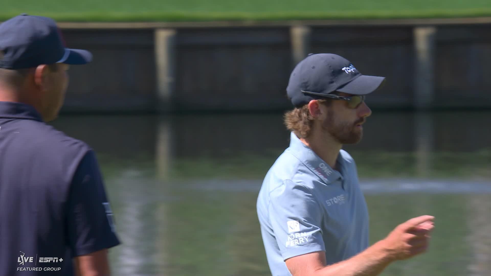 Patrick Rodgers sinks 27-foot eagle putt at THE PLAYERS