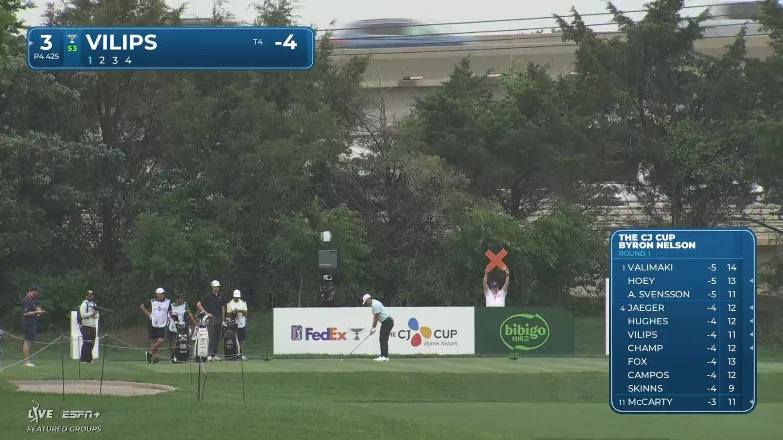 Karl Vilips | Round 1 | 3rd hole | Shot 1 | 2025 THE CJ CUP