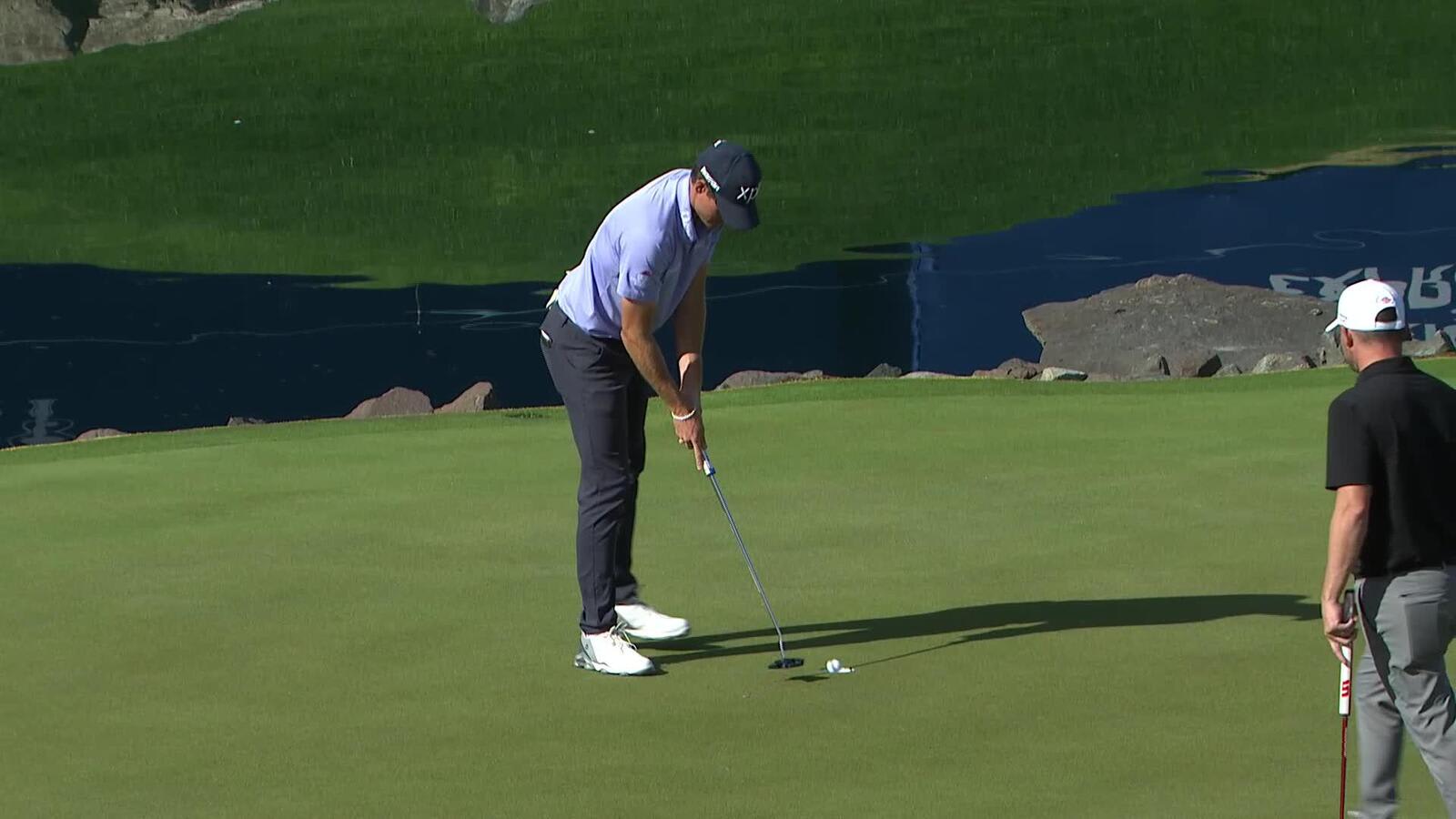 Adam Schenk | Round 1 | 17th hole | Shot 3 | 2025 The American Express