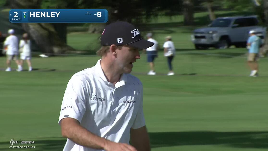 Russell Henley | Round 2 | 2nd hole | Shot 4 | 2025 Sony Open