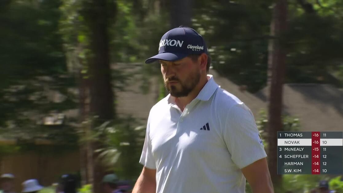 Andrew Novak | Round 4 | 11th hole | Shot 4 | 2025 RBC Heritage