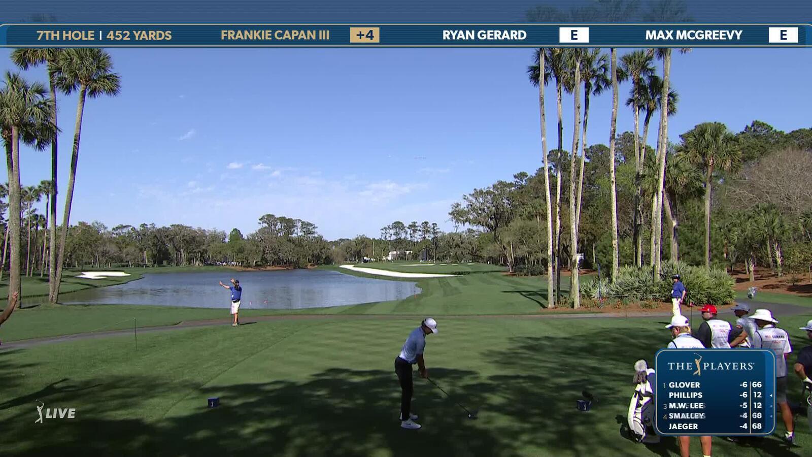 Frankie Capan III | Round 1 | 7th hole | Shot 1 | 2025 THE PLAYERS