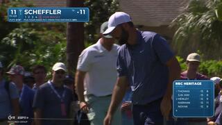 Scottie Scheffler | Round 3 | 7th hole | Shot 2 | 2025 RBC Heritage