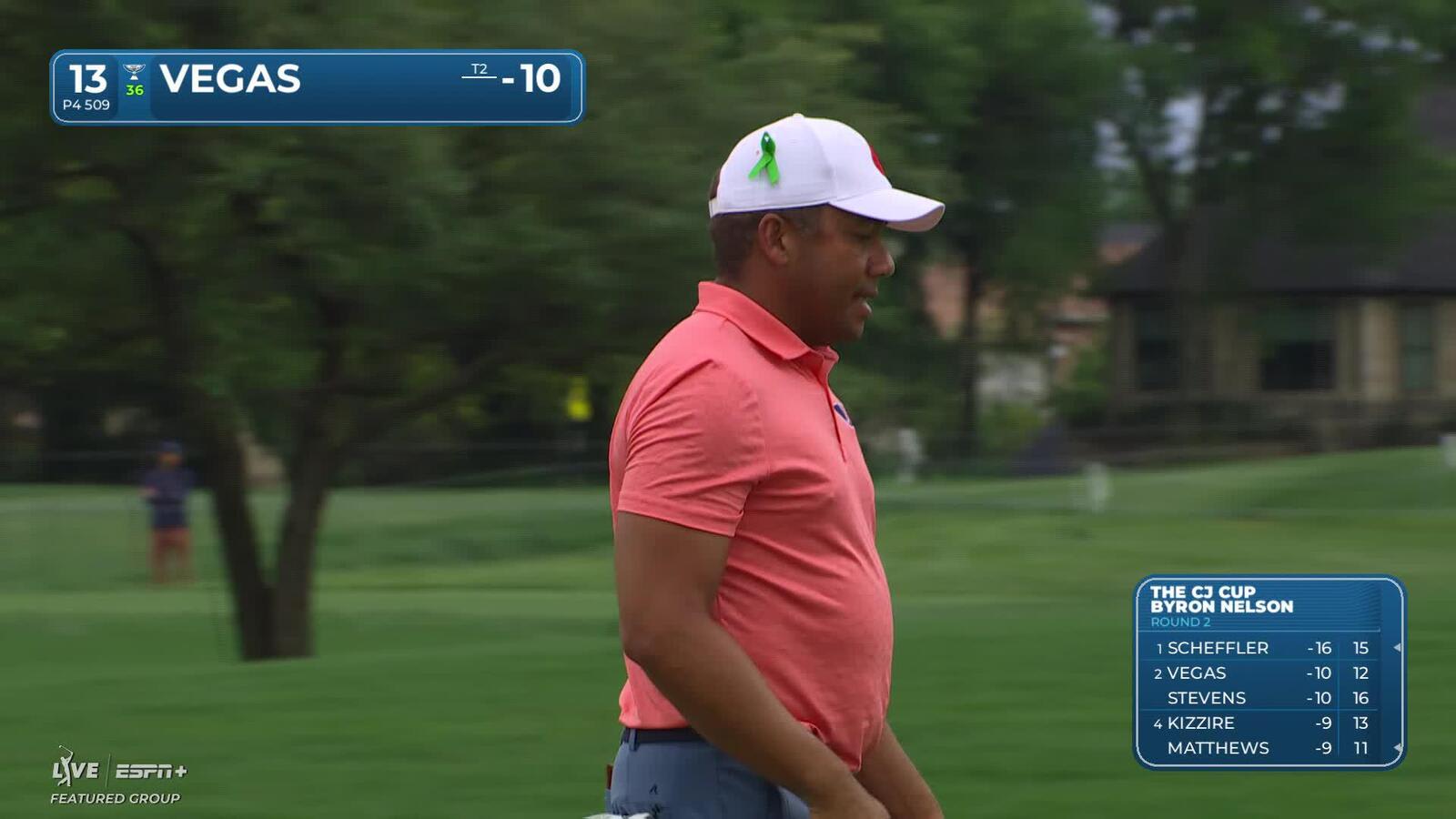 Jhonattan Vegas | Round 2 | 13th hole | Shot 5 | 2025 THE CJ CUP
