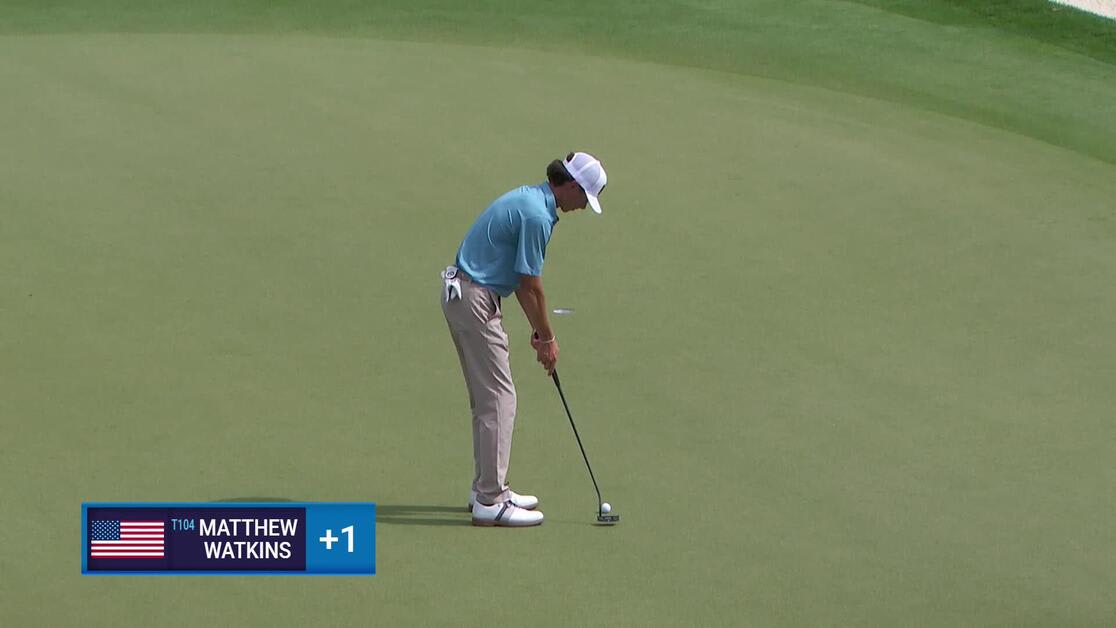 Matthew Watkins | Round 2 | 17th hole | Shot 3 | 2025 Mexico Open